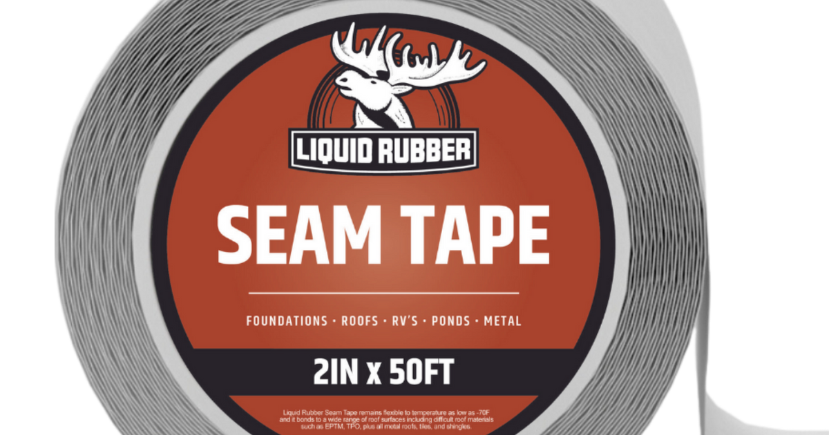 Seam Tape - Durable, Waterproof Adhesion for Seams – Liquid Rubber
