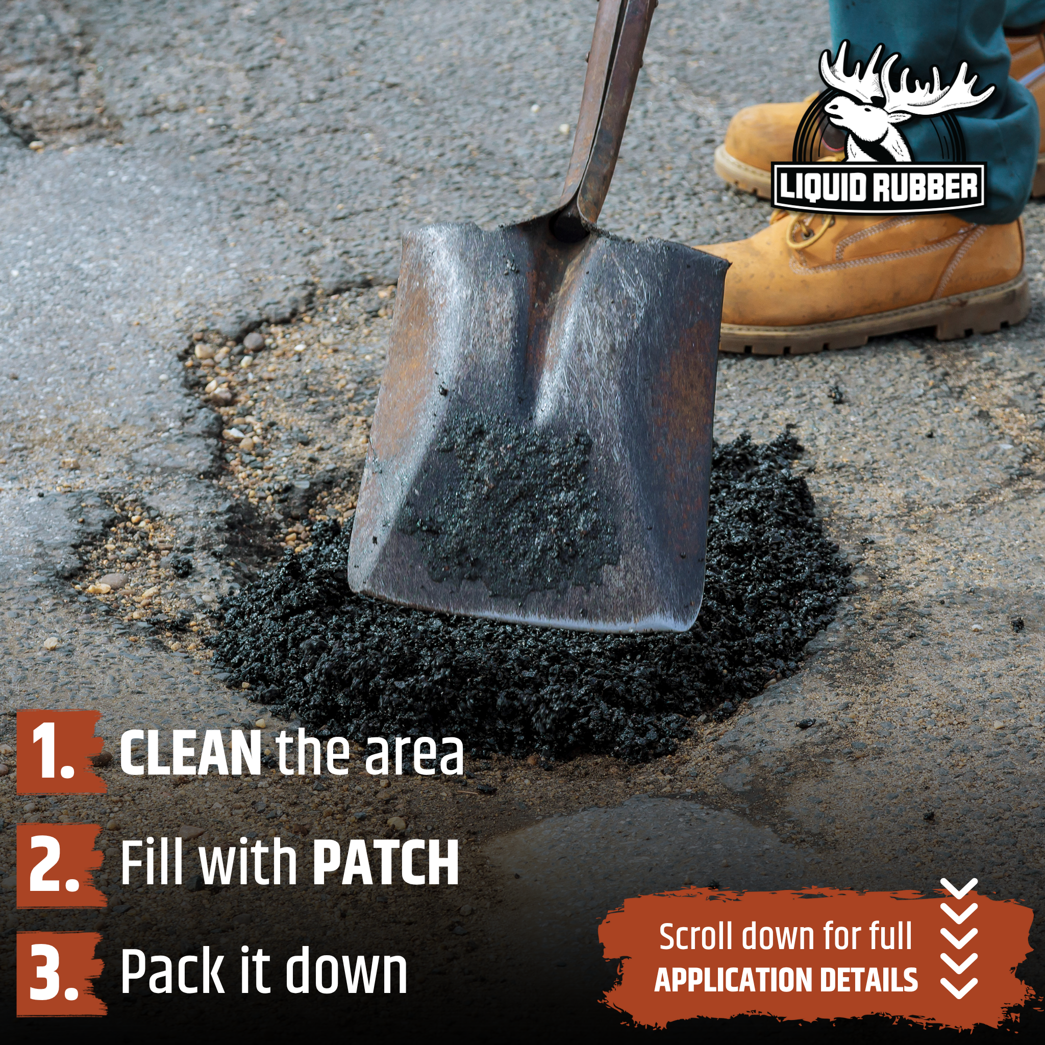 Asphalt Patch – Liquid Rubber