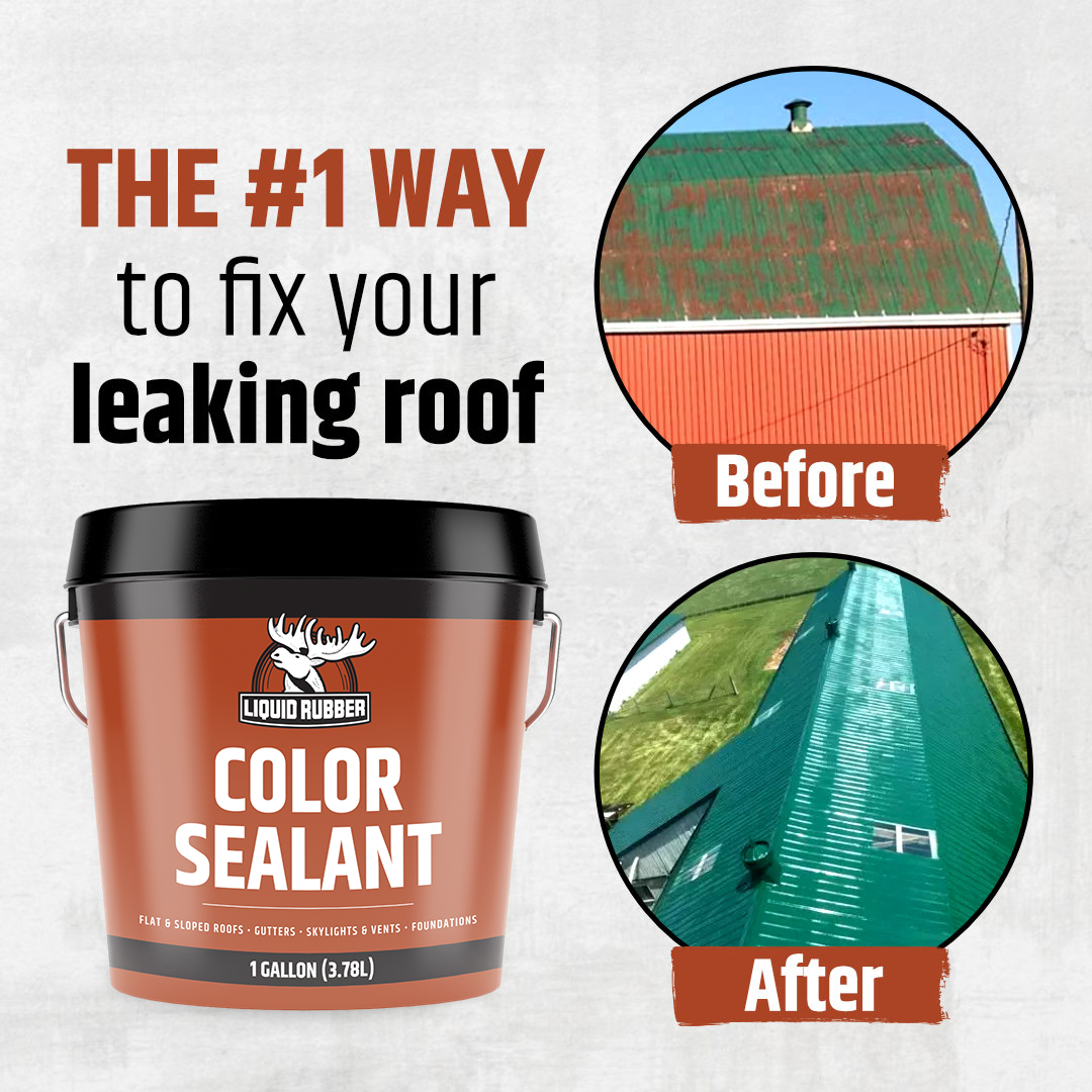 Color Waterproof Sealant Liquid Rubber Leak Repair Water-Based Coating