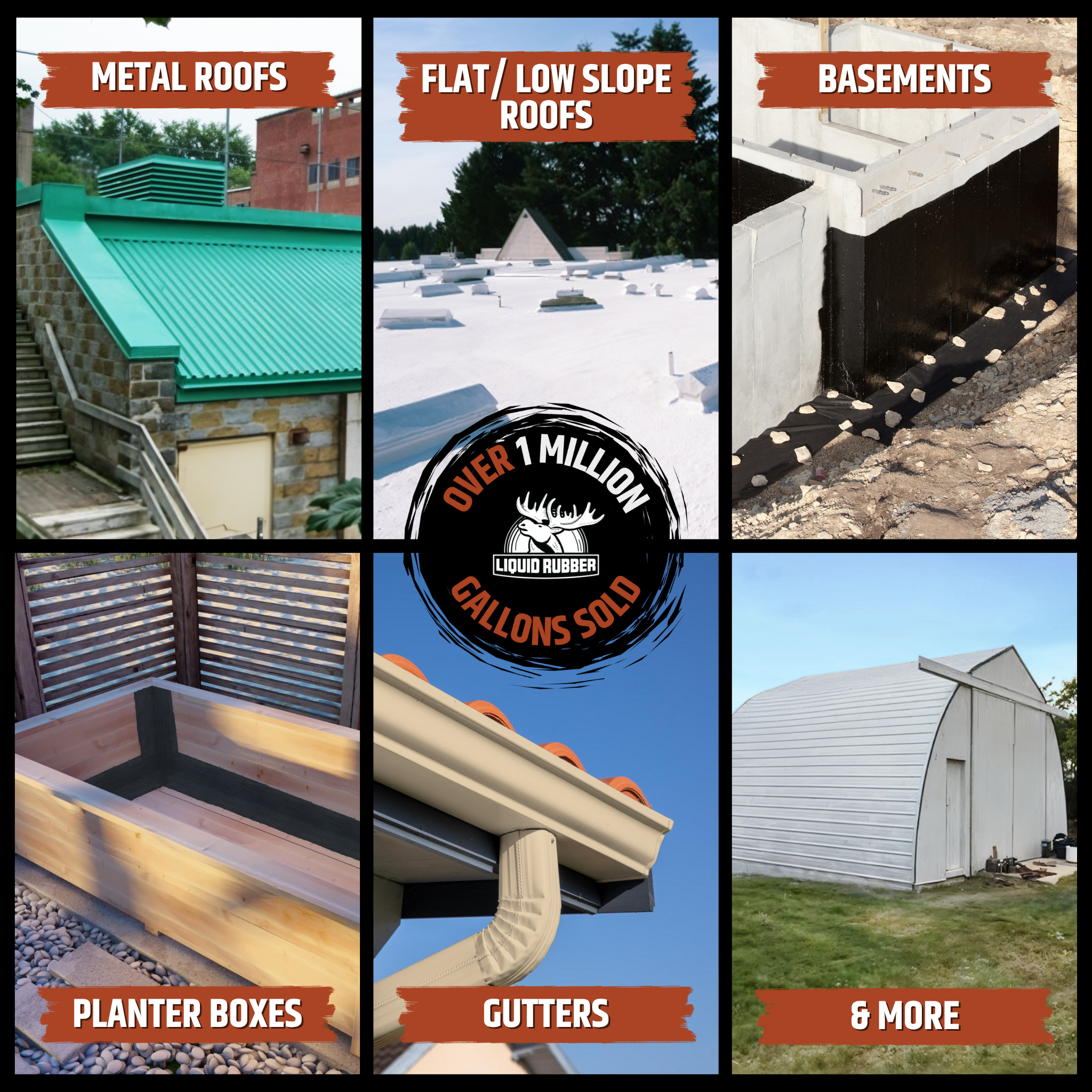 Color Waterproof Sealant – Durable Waterproof Paint Sealer – Liquid Rubber