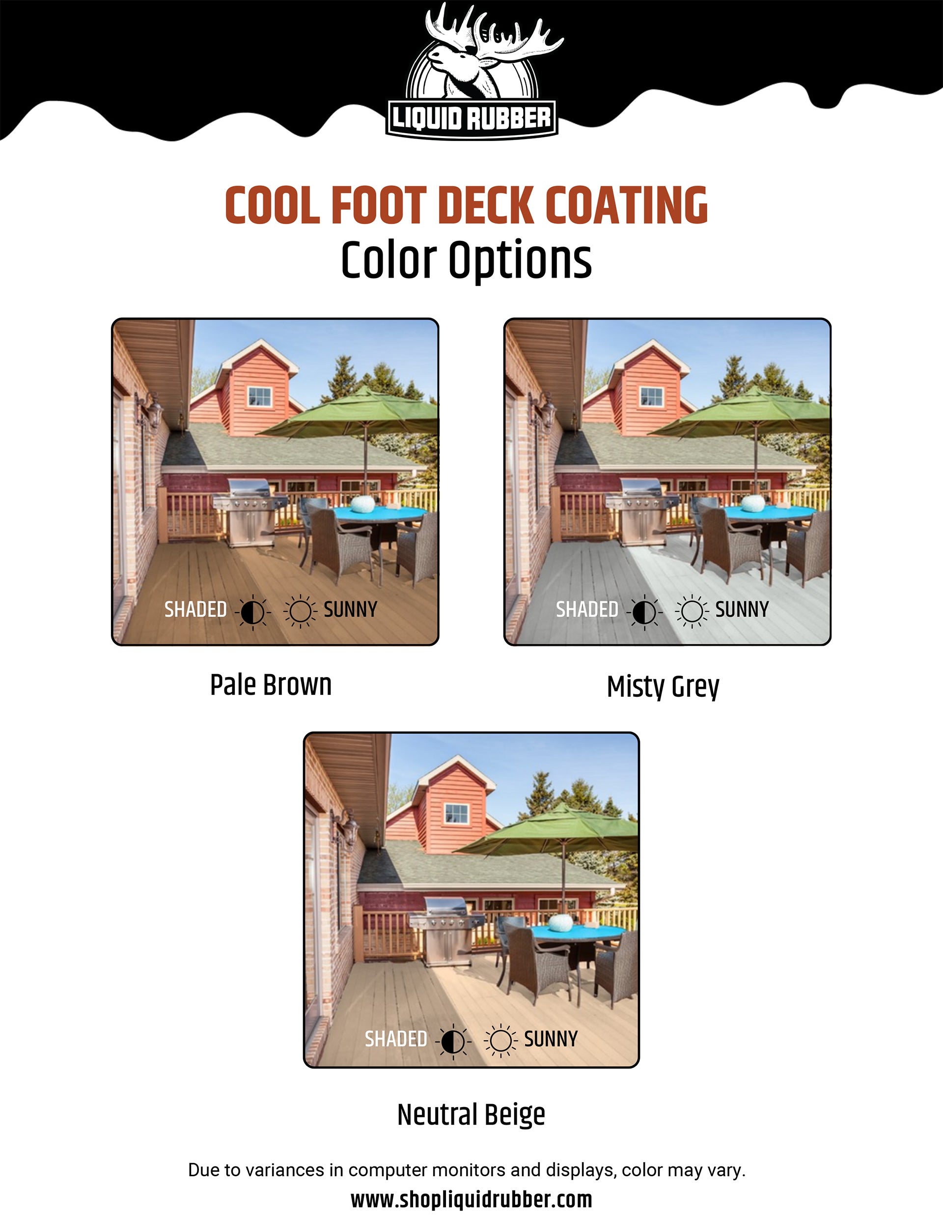 Heat Reducing, Cool Foot Deck Coating - Non-Slip Surface Protection ...