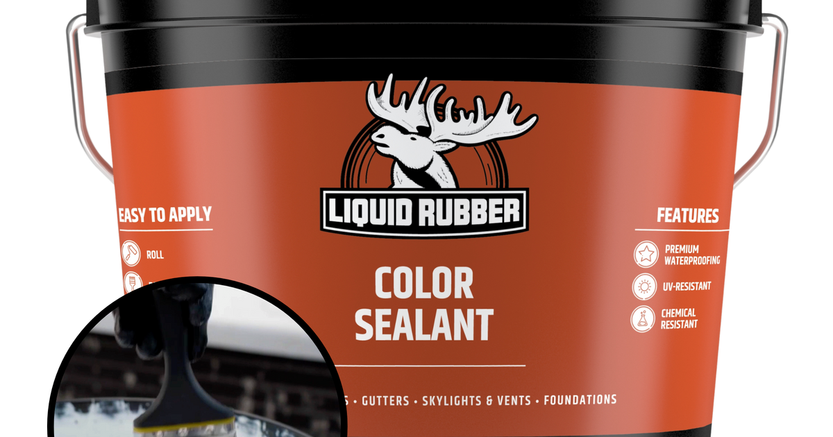 Color Waterproof Sealant Liquid Rubber Leak Repair Water-Based Coating