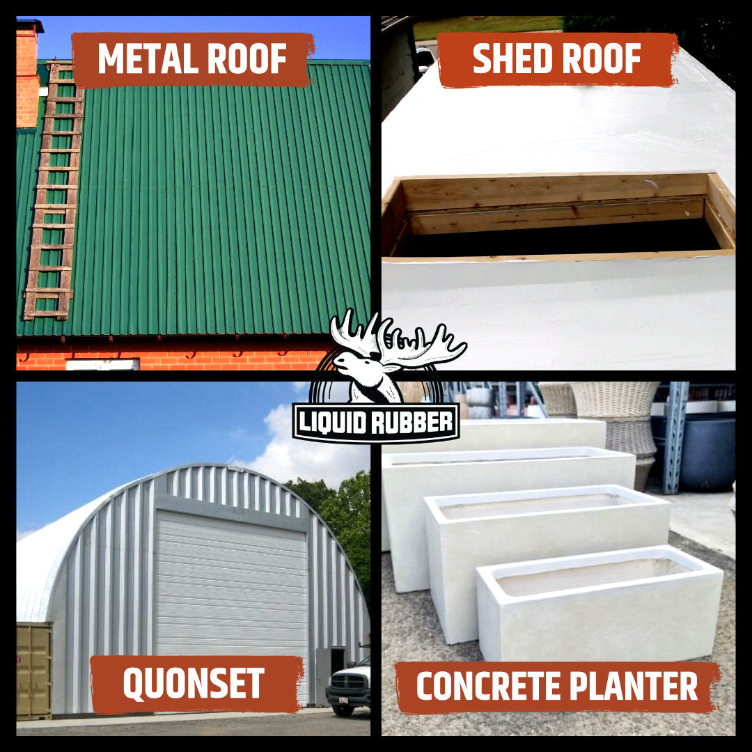 Color Waterproof Sealant Liquid Rubber Leak Repair Water-Based Coating