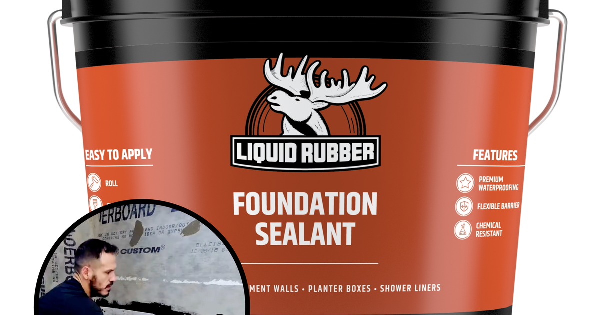 Foundation Sealer for Solid Protection | Liquid Rubber
