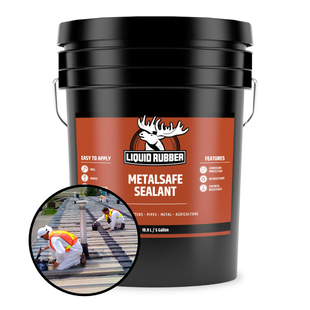 MetalSafe Sealant for Robust Roof Protection | Liquid Rubber